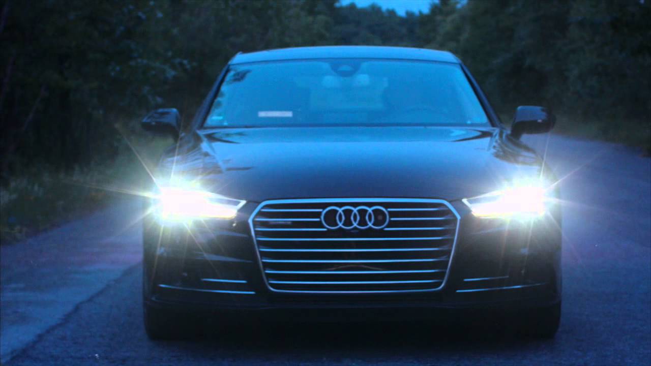 Adaptive matrix headlight testing at the Lighting Research Center - YouTube