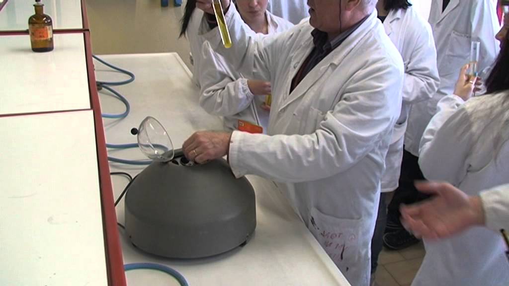 Biodiesel Synthesis work in lab - YouTube