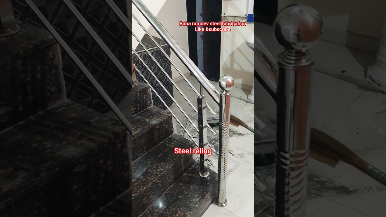 steel reling⛓️ work || fabrication #viralvideo #trending #youtubeshorts ...