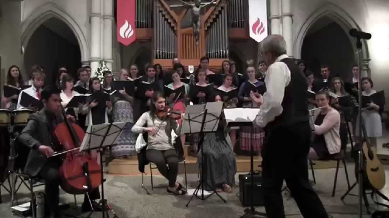Senior Concert - Part One | Notre Dame Folk Choir Seniors 2015 - YouTube