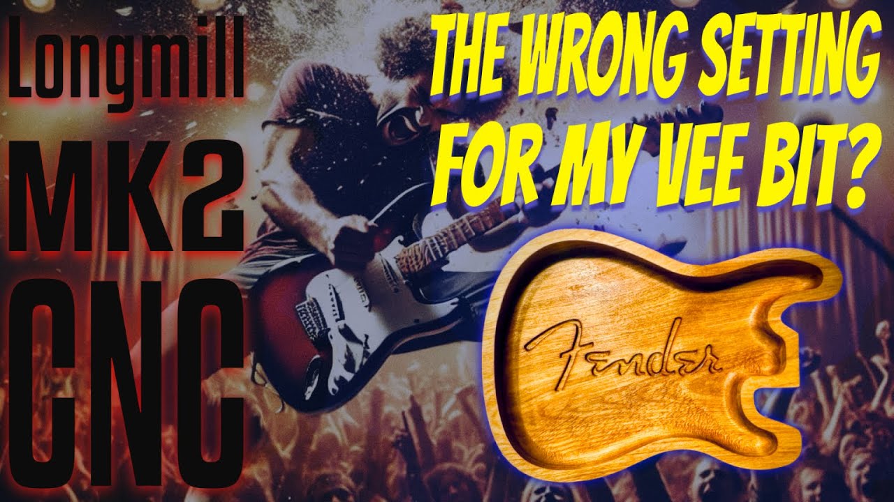 Nothing is ever as easy as you think!!! A new Vee bit for my Longmill ...