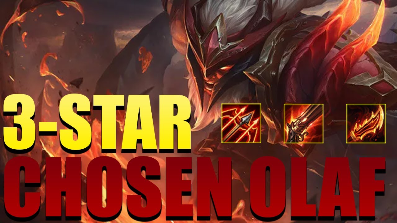 IS 3-STAR CHOSEN OLAF AN AUTO WIN UNIT? | TFT SET 4.5 Patch 11.3 ...