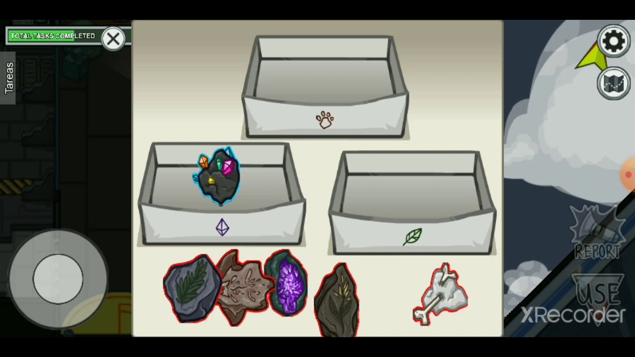 completando las tareas de among us - YouTube