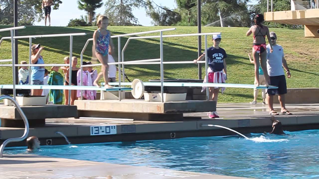 front somersault pike - YouTube