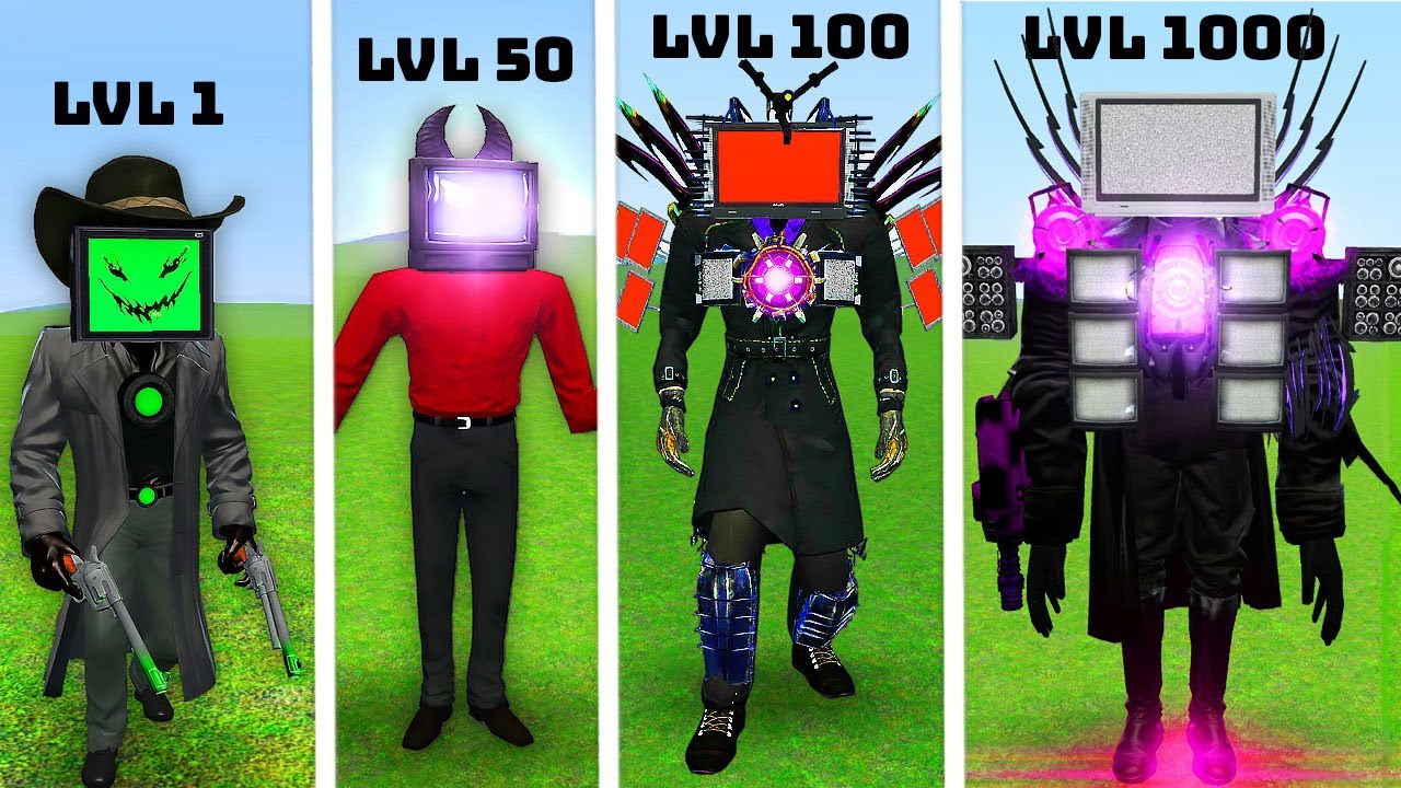 ULTRA TITAN TV MAN GELİŞİMİ - Garry's Mod - YouTube