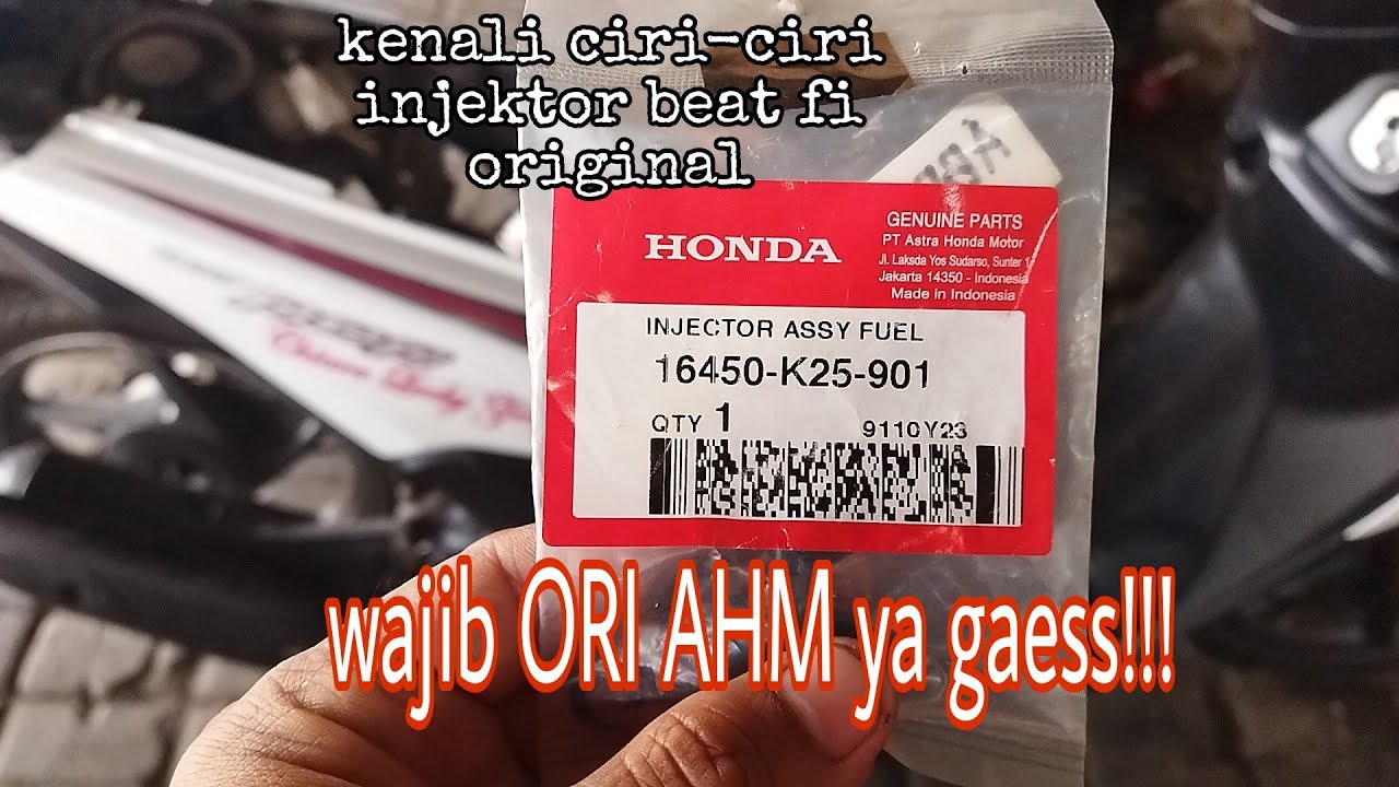 CARA MEMASANG INJEKTOR BEAT FI/ BEAT POP BEAT STREET K44 / KENAPA ...