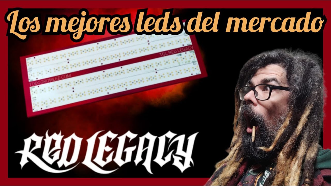 Unboxing iluminación de cultivo LED TGL Red Legacy de Todogrowled | Los ...