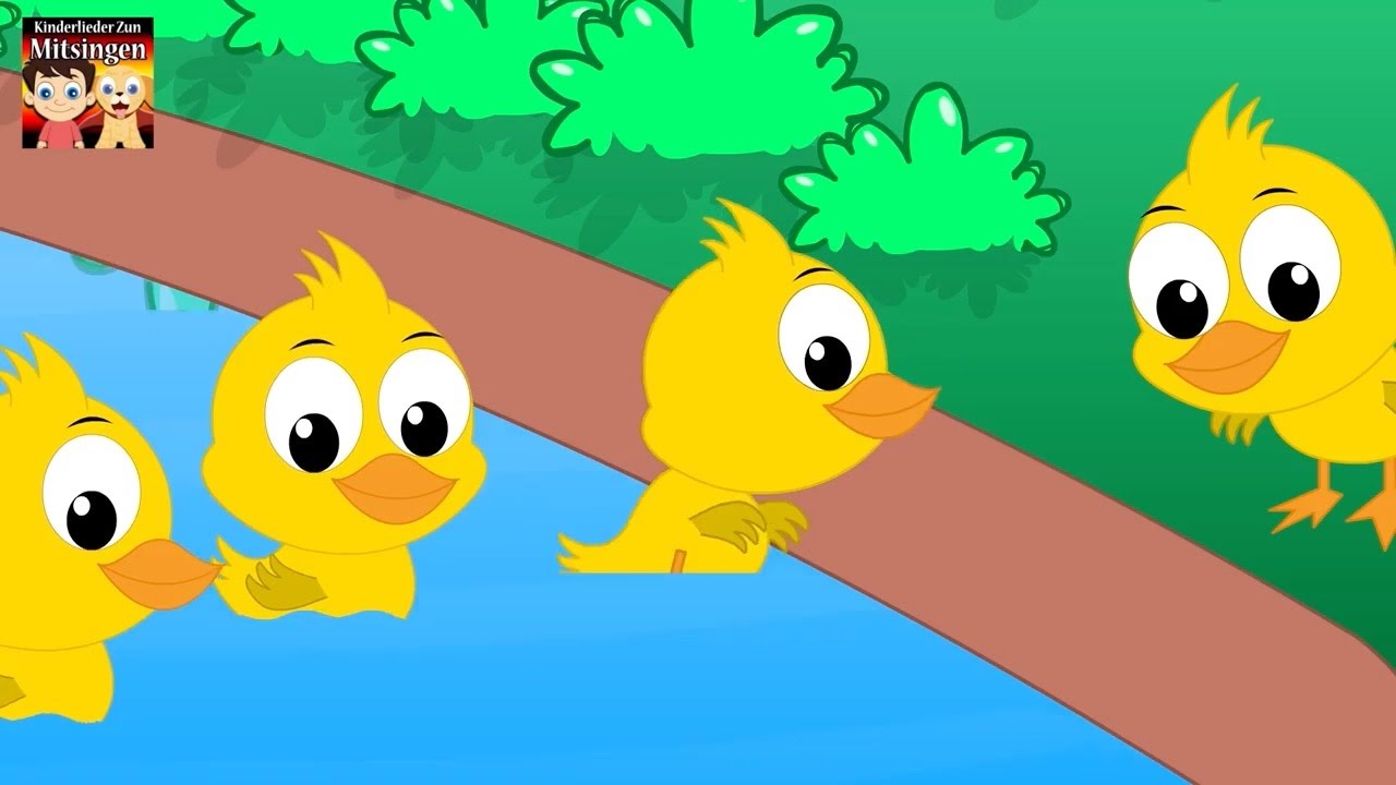 Alle meine Entchen | deutsche Kinderlieder | Kinderlieder zum Mitsingen ...