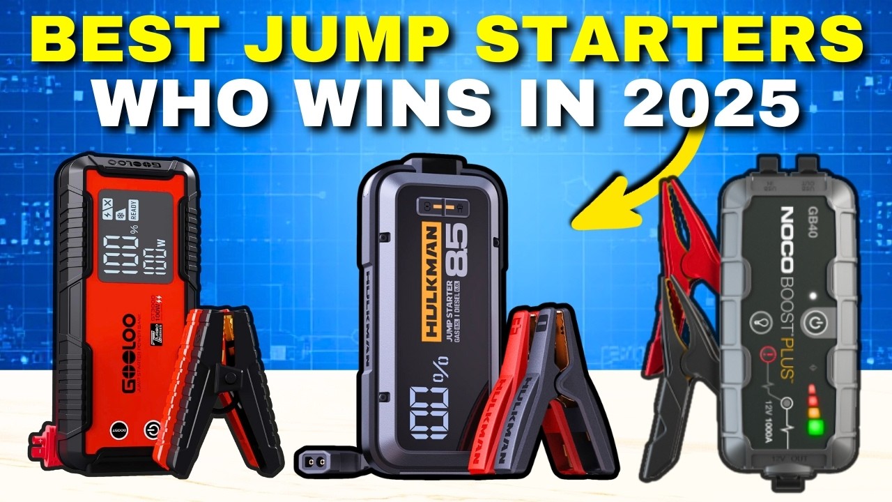 Best Car Jump Starters 2025 - Don't Choose Wrong! (I did at first ...