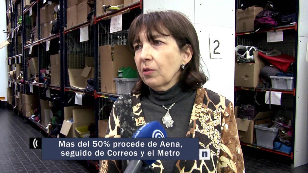 ¿Cómo funciona la Oficina de objetos perdidos de Madrid? - YouTube