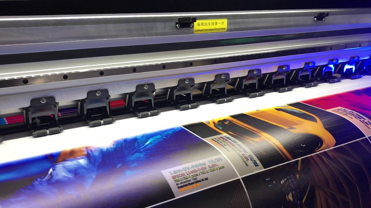 LED UV Printer Toronto - YouTube