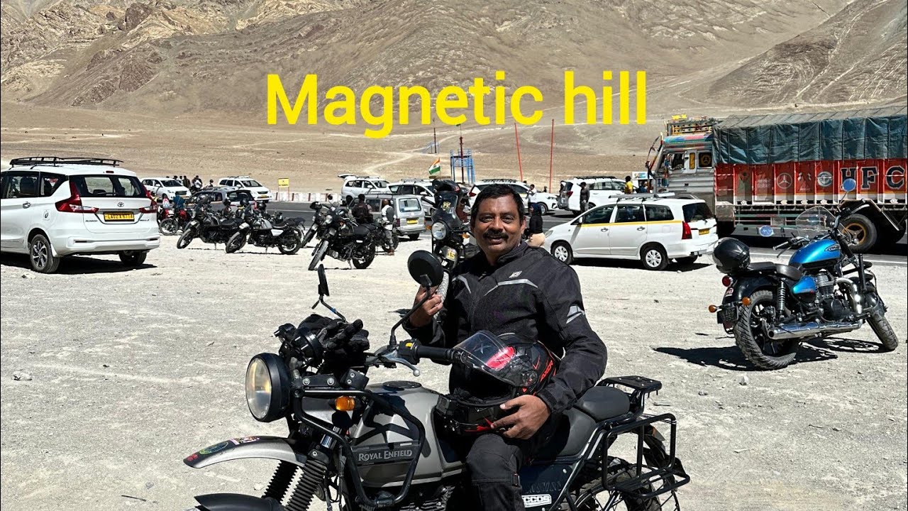 Pammal to Ladakh - Magnetic Hill - YouTube