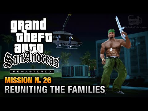 GTA San Andreas Remastered - Mission #26 - Reuniting the Families (Xbox 360 / PS3)