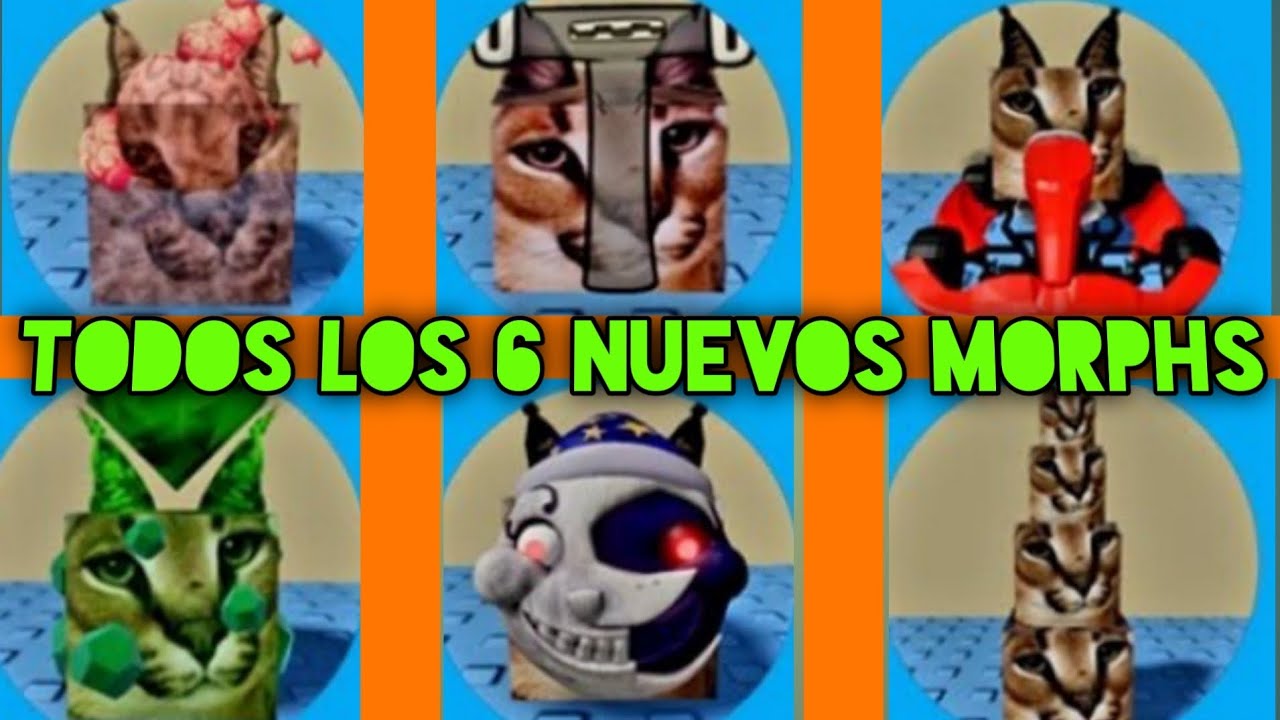Find The Floppa Morphs - 6 Nuevos Morphs de floopa! - YouTube