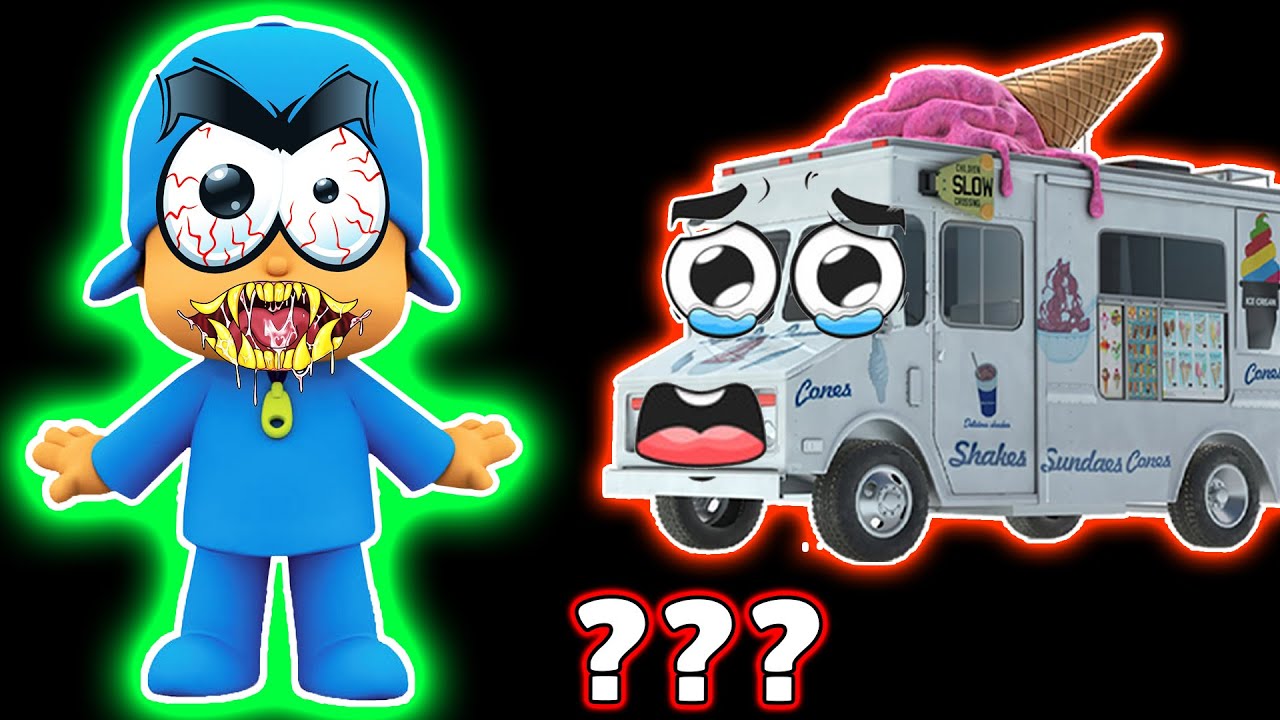 Pocoyo Burp & Ice Cream Truck Crying Sound Variations in 40 Seconds ...