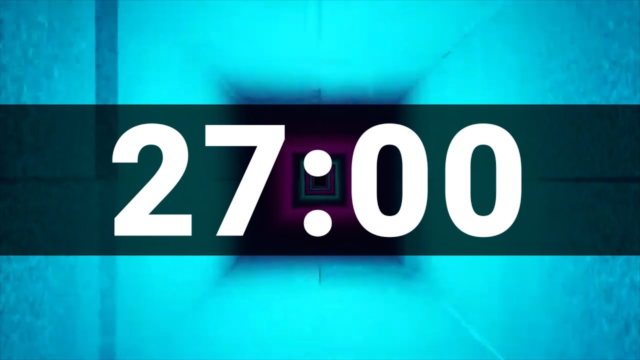 27 Minute Timer with Cool Upbeat Music for Kids, Chill Instrumental ...