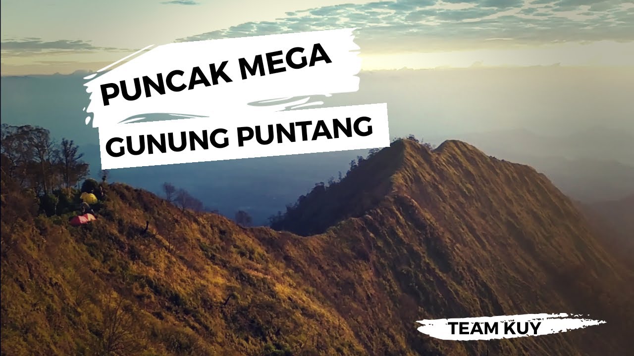 PUNCAK MEGA - GUNUNG PUNTANG #JOURNAL - YouTube