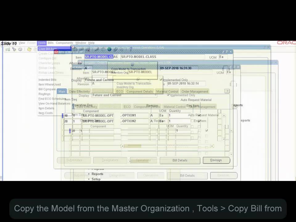 How to create PTO Model and perform Partial Shipment in Oracle Order ...