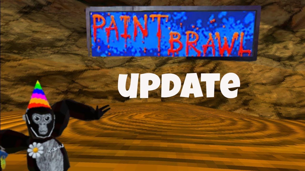 Gorilla Tag Paintbrawl Updated In Gorilla Tag - YouTube