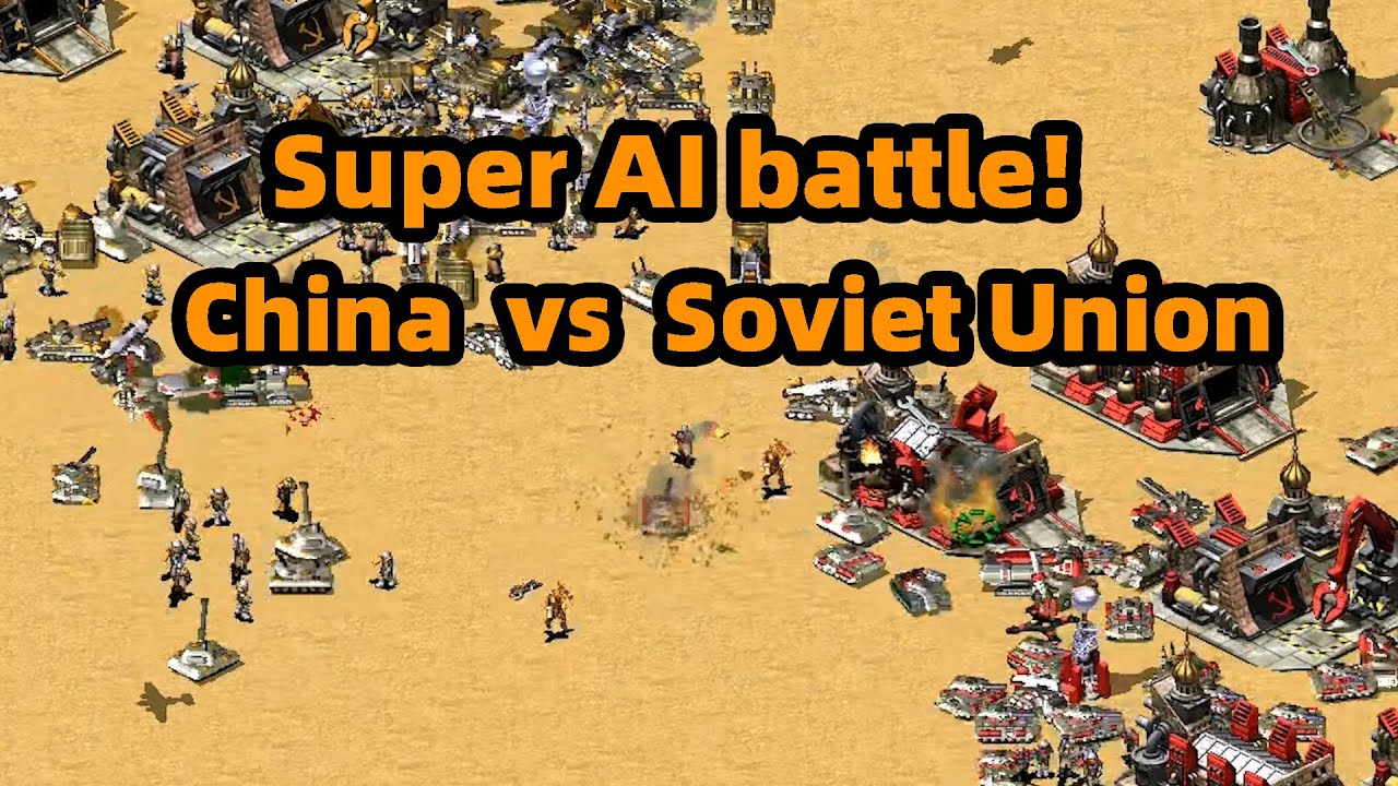 Super AI battle! China vs Soviet Union！MOD -Red Alert2 - YouTube