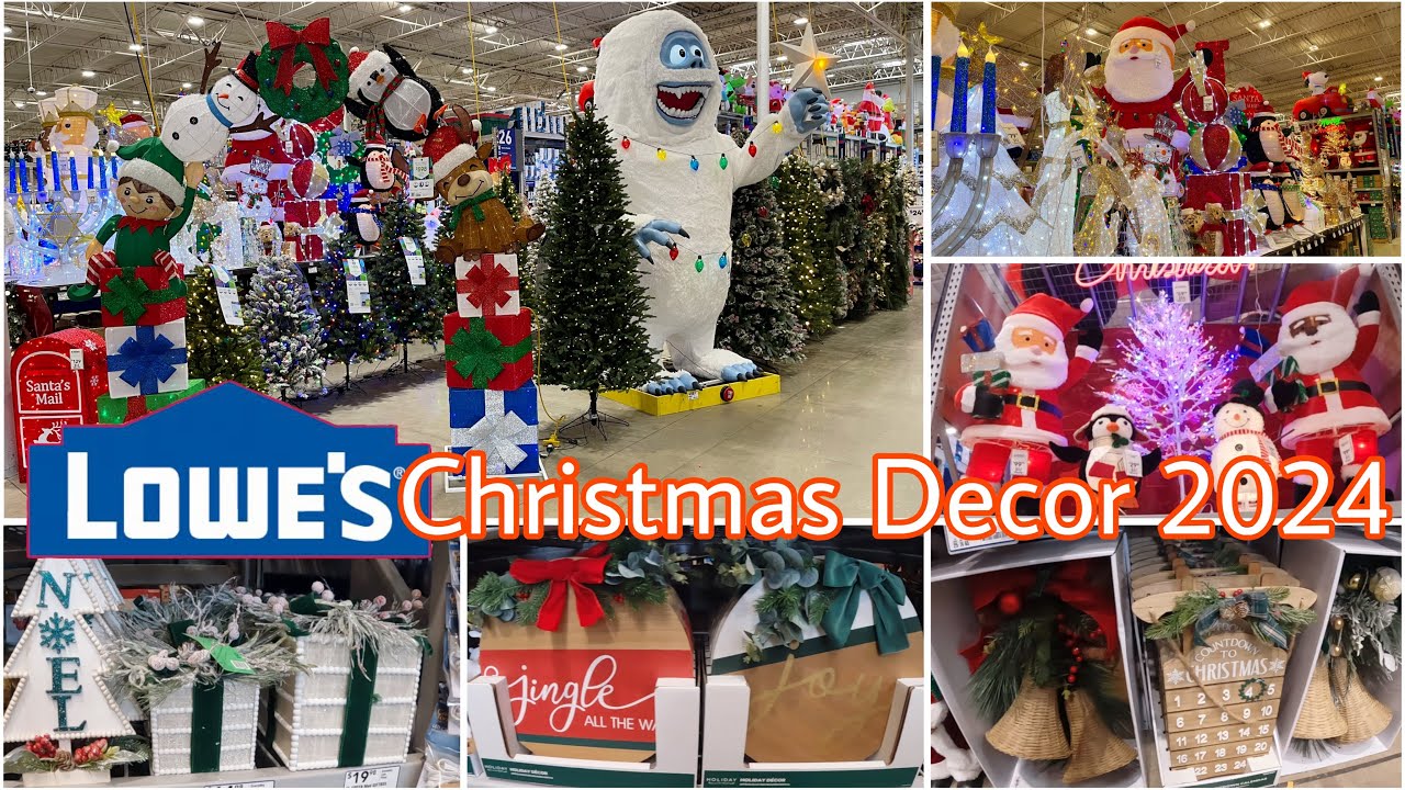 Lowe’s Christmas Decor 2024 - YouTube