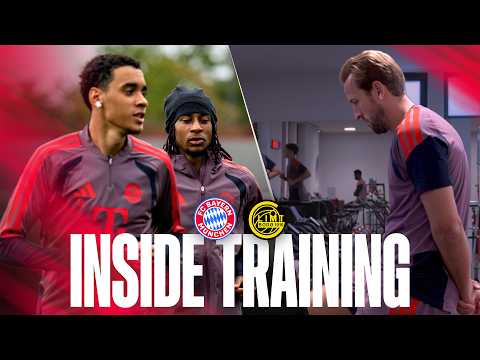 Ganz nah dran beim Training: Die Vorbereitung aufs erste Champions League-Spiel 💪 | Inside Training