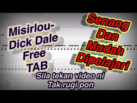 Misirlou - Dick Dale (tutorial cover free TAB ) - YouTube