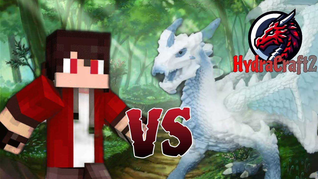 HYDRACRAFT 2 Ep 3 "La Legendaria batalla contra un dragón" #minecraft ...