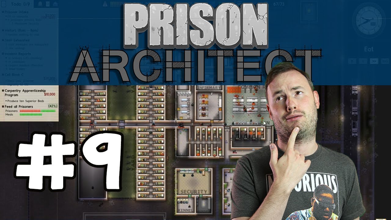 Sips Plays Prison Architect (5/8/17) - #9 - New Big Intake - YouTube