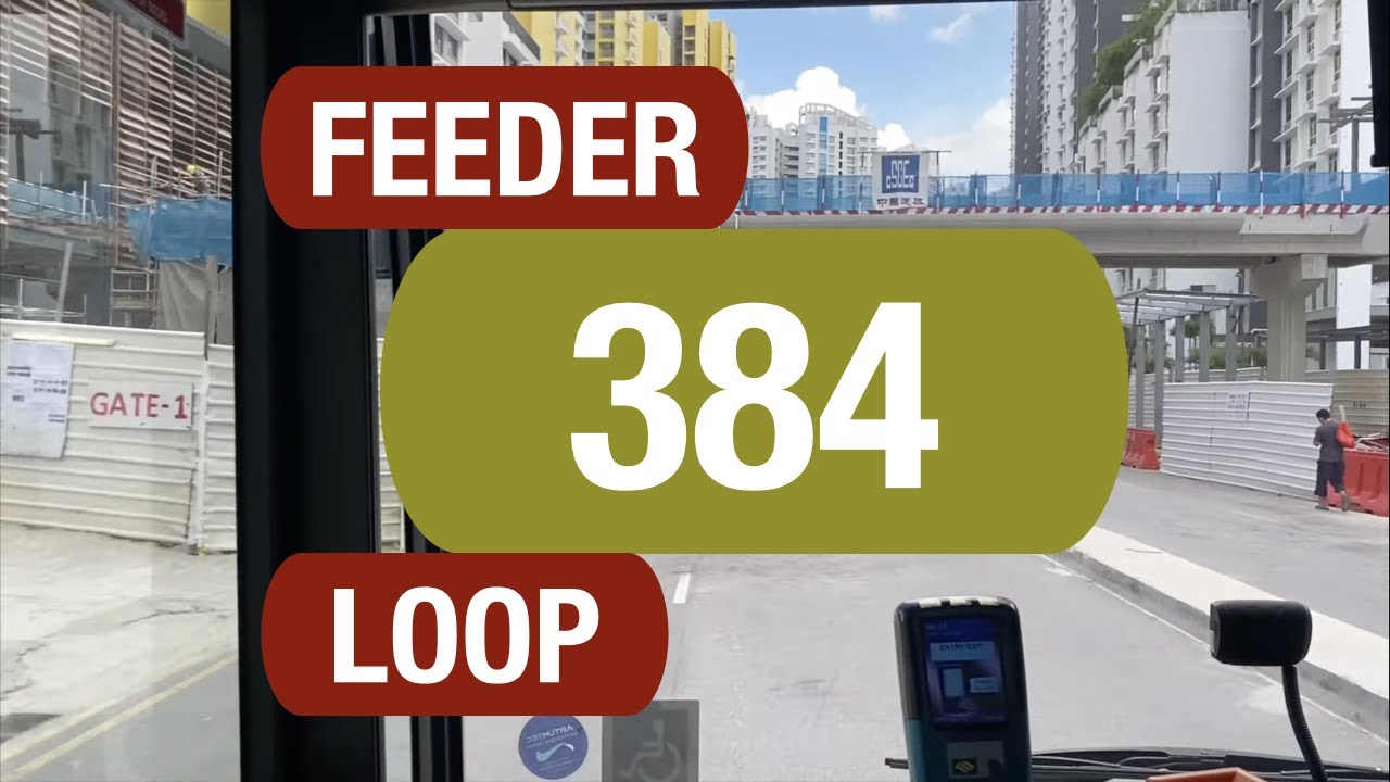 Go-Ahead Feeder 384 | Bus Service Route Visual - YouTube