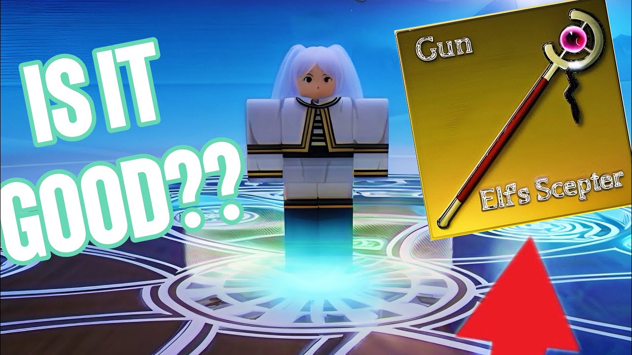 USING THE ELF'S SCEPTER IN DEMON BLADE ROBLOX - YouTube
