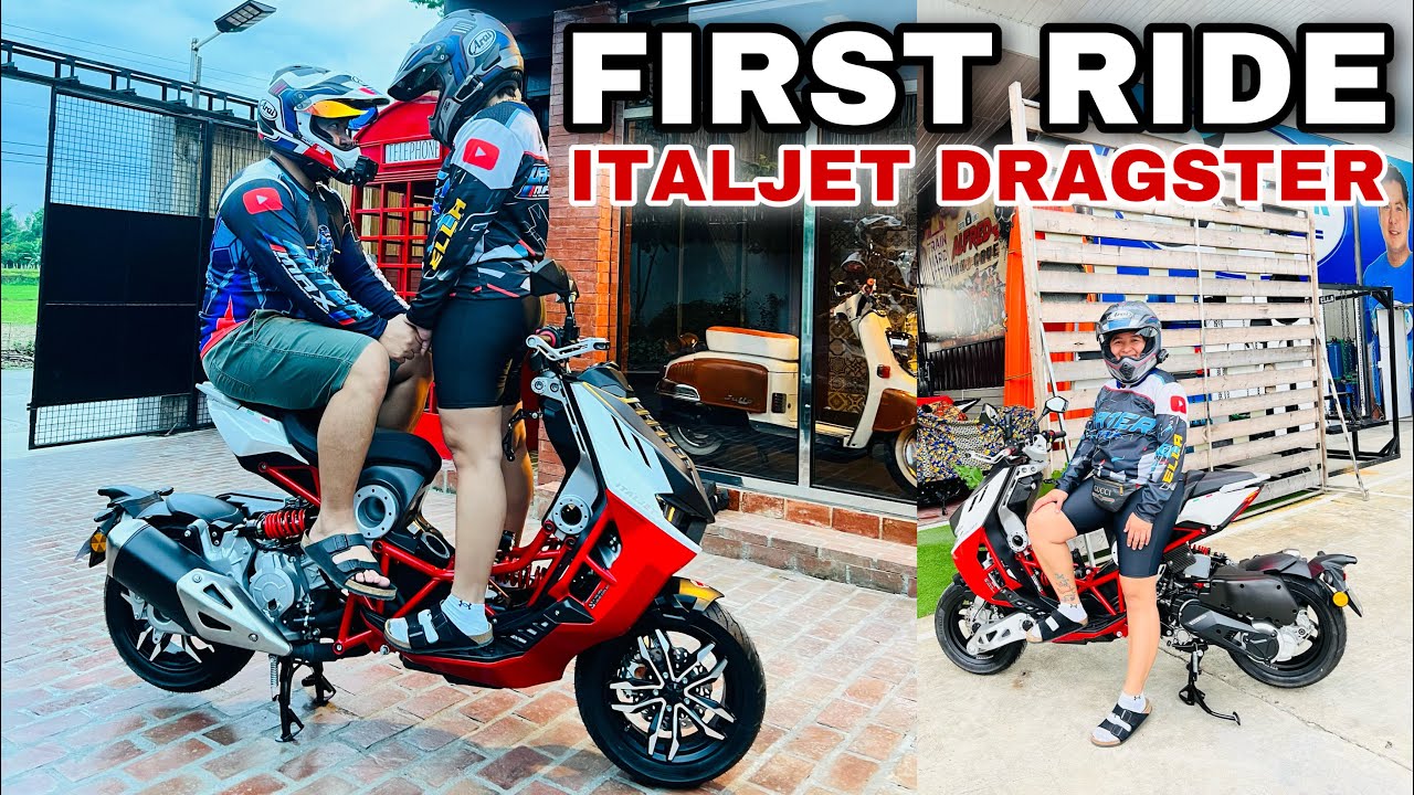 ITALJET DRAGSTER 2022 | OUR FIRST SHORT RIDE WITH THE PEACE OF ART ...