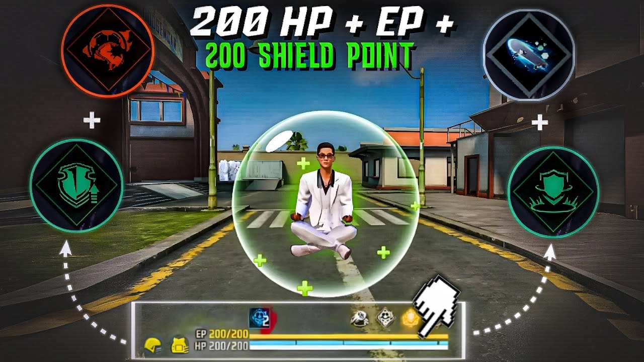 200 HP + 200 SP + 200 EP - You Can Get ( 200 SHIELD POINT) in BR or CS ...