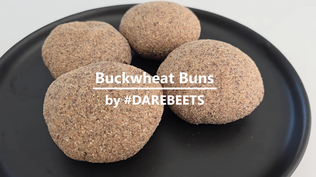 Buckwheat Buns Recipe by #DAREBEETS - YouTube