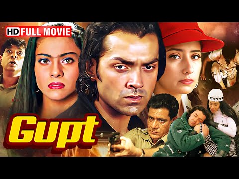 Gupt (1997) Hindi Full Movie | Bobby Deol, Kajol, Manisha Koirala | Action Movie | Bollywood | 4K