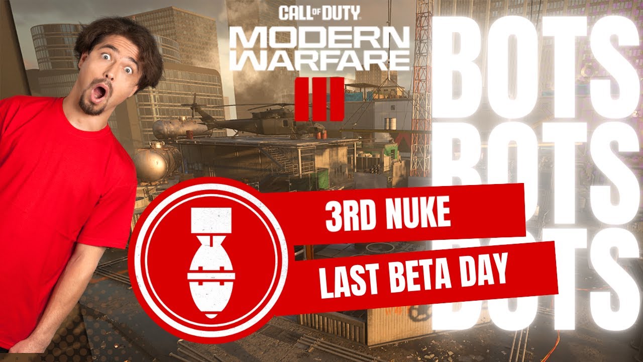 COD MW3 | Beta Weekend | 3. Nuke | #Botlobby - YouTube
