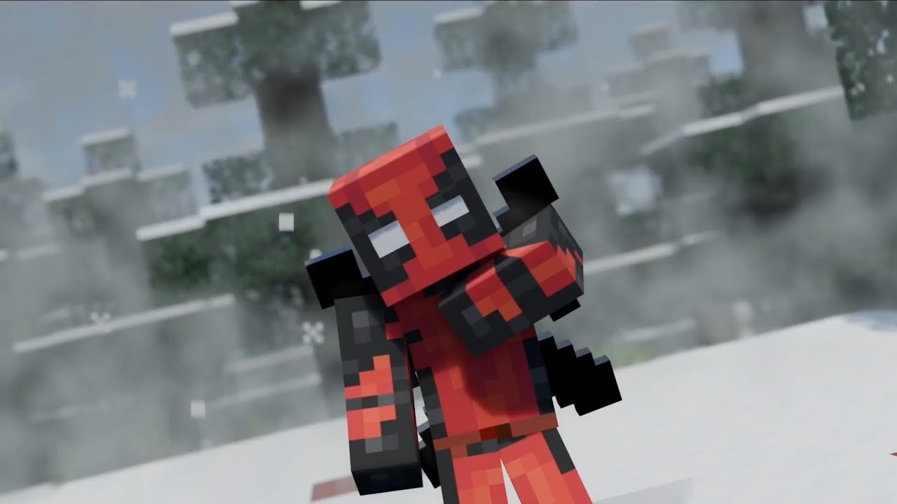 Deadpool opening dance but in MINECRAFT - YouTube
