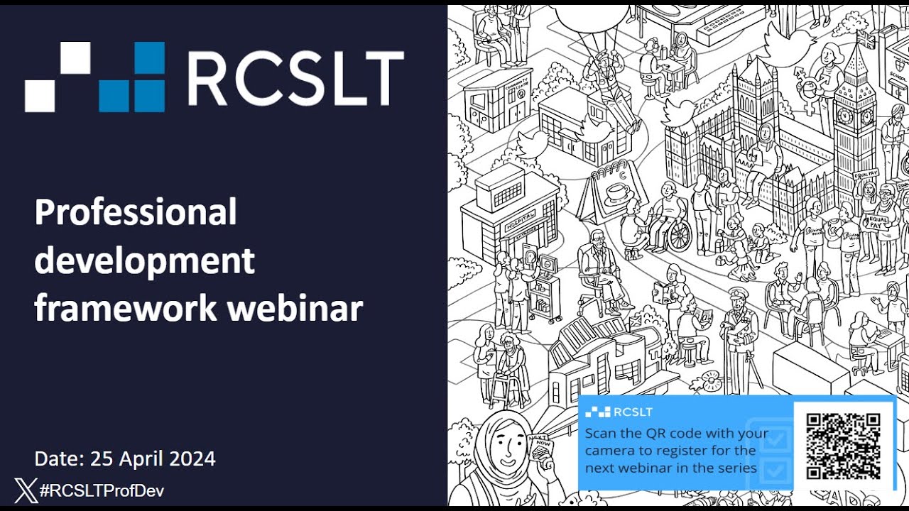 Professional development framework webinar, 25 April - YouTube