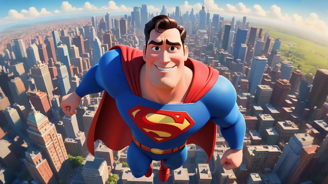 Superman erlernt neue Fähigkeiten 🛠💪 | Kindergeschichten auf Deutsch ...