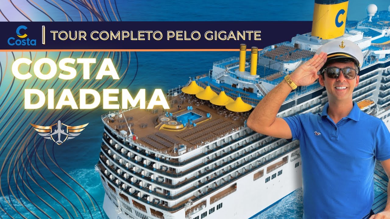 Costa Diadema - Tour no maior navio da Costa Cruzeiros em 2023/2024 ...