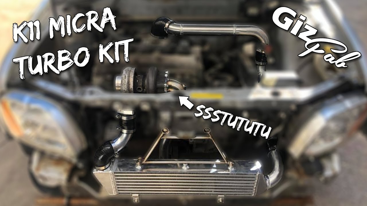 K11 Micra Turbo Kit Overview. - YouTube
