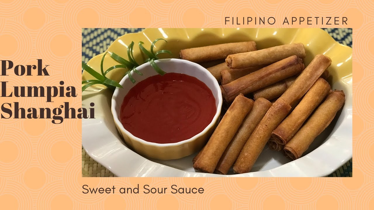 #4 - Pork Lumpia Shanghai/Easy Filling & Wrapping Procedure - YouTube