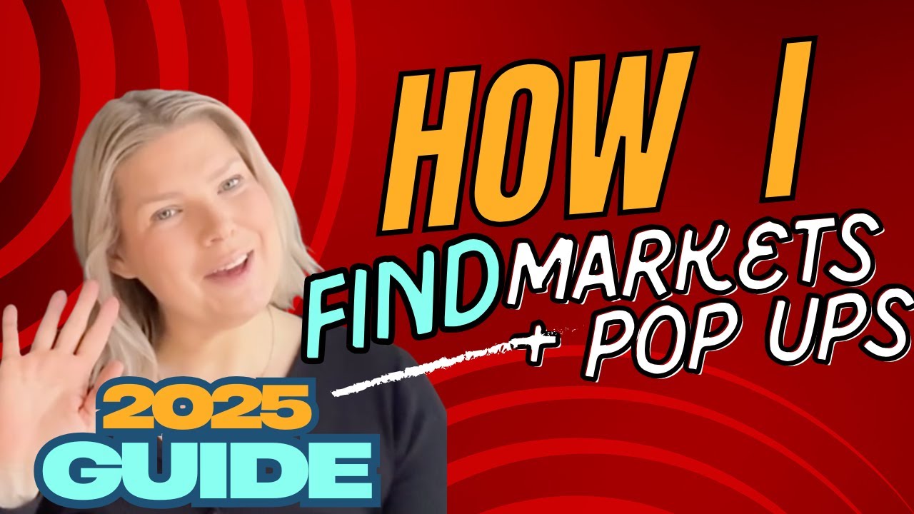 How to Find Local Markets & Pop Ups for Your Small Business - YouTube