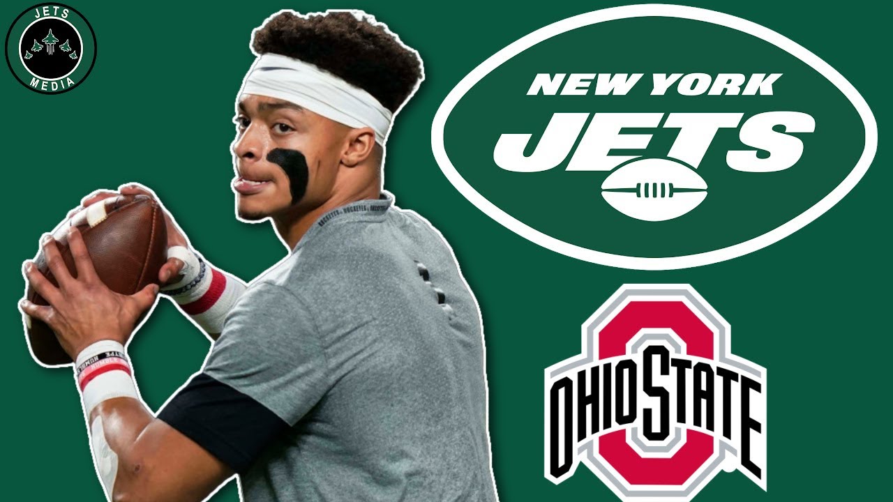 Justin Fields' Pro Day Reaction | Will the Jets Draft him? - YouTube