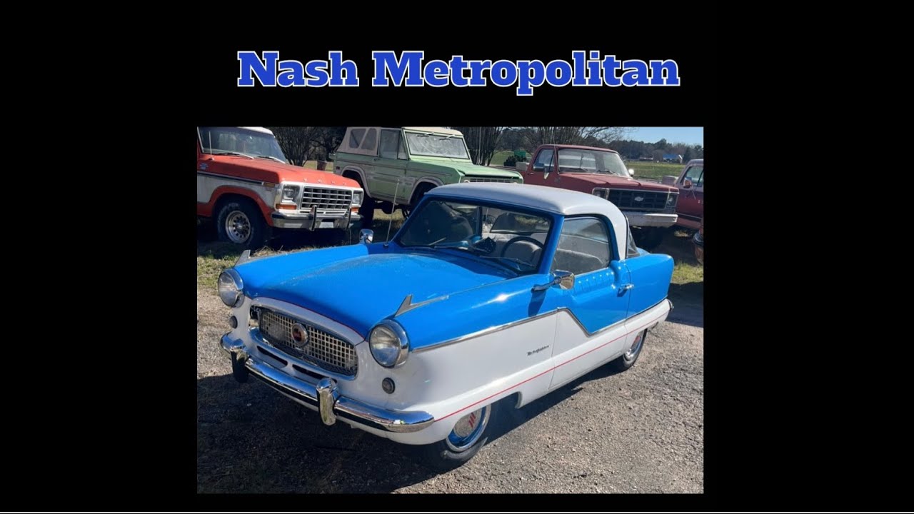 Beautifully restored Nash Metropolitan - YouTube