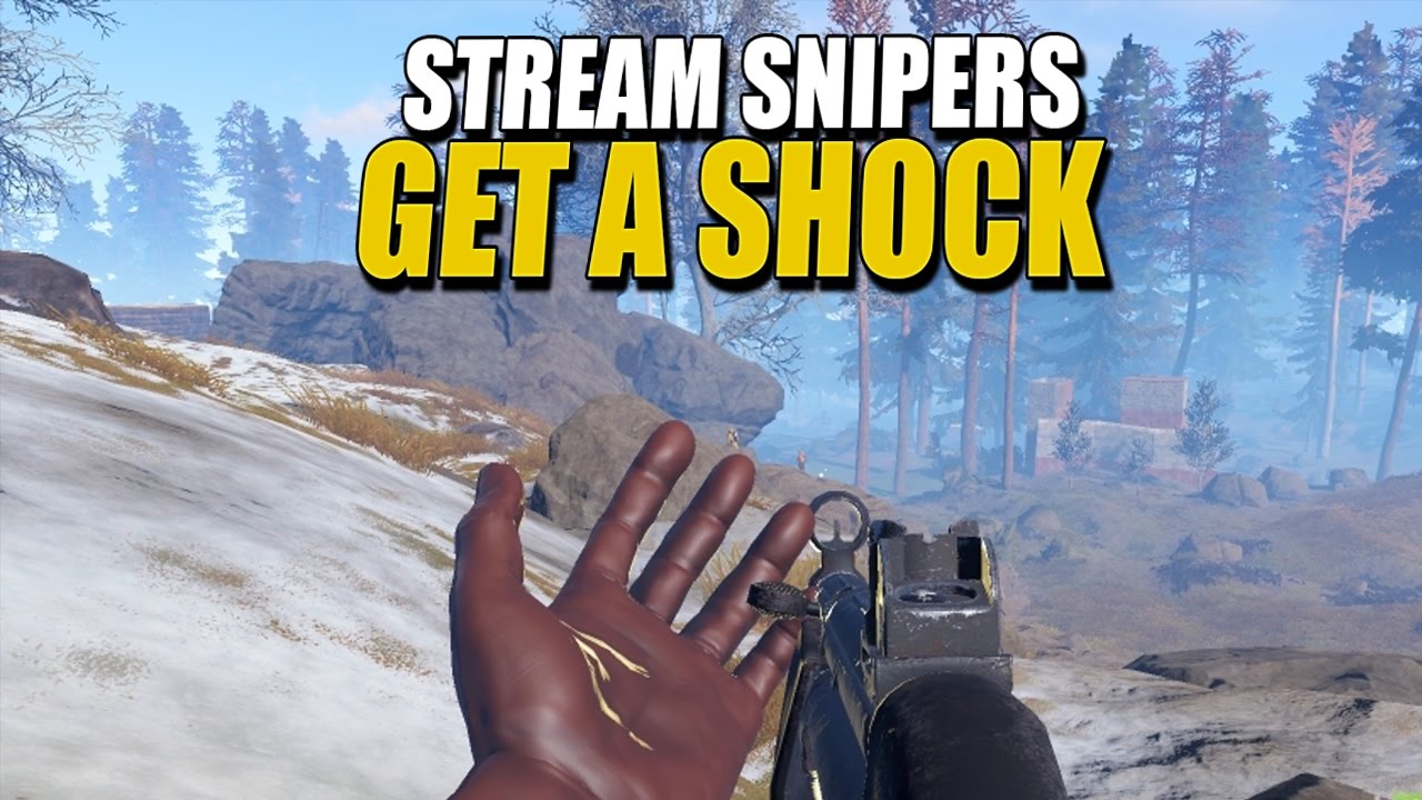 Giving Door Camping STREAM SNIPERS What They DESERVE (Rust Co-Op ...
