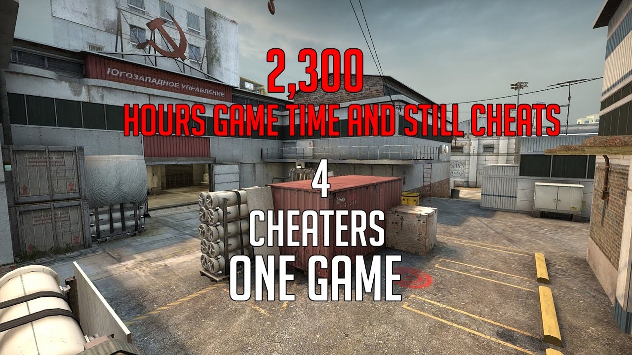 4 Cheaters 1 Game - 2,300 hours and still CHEATS - YouTube