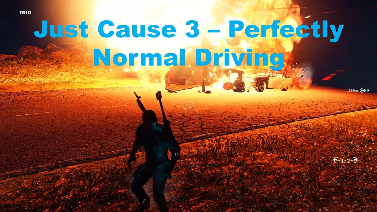 Just Cause 3 - Perfectly Normal Driving - YouTube