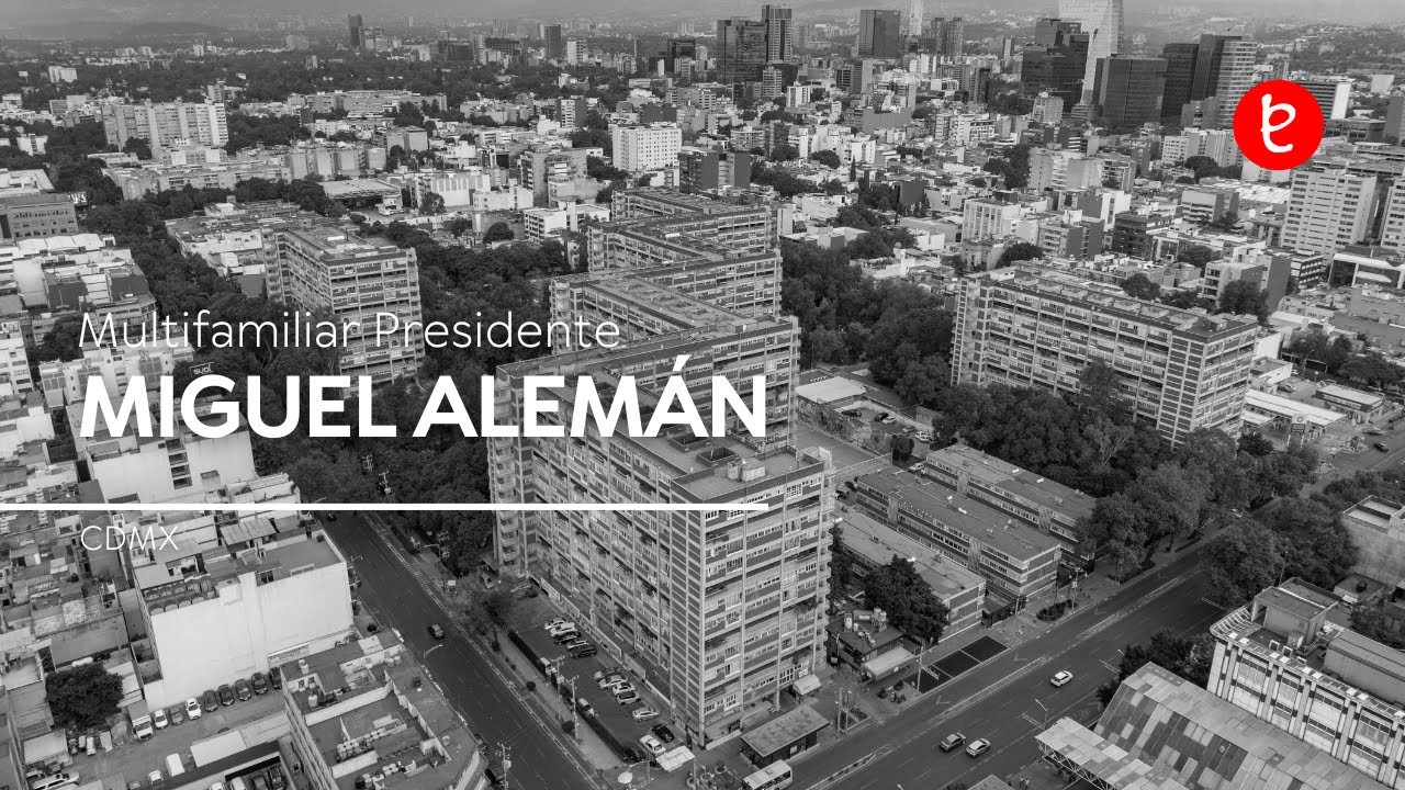 Multifamiliar Presidente Miguel Alemán, CDMX. Mario Pani Darqui | www ...