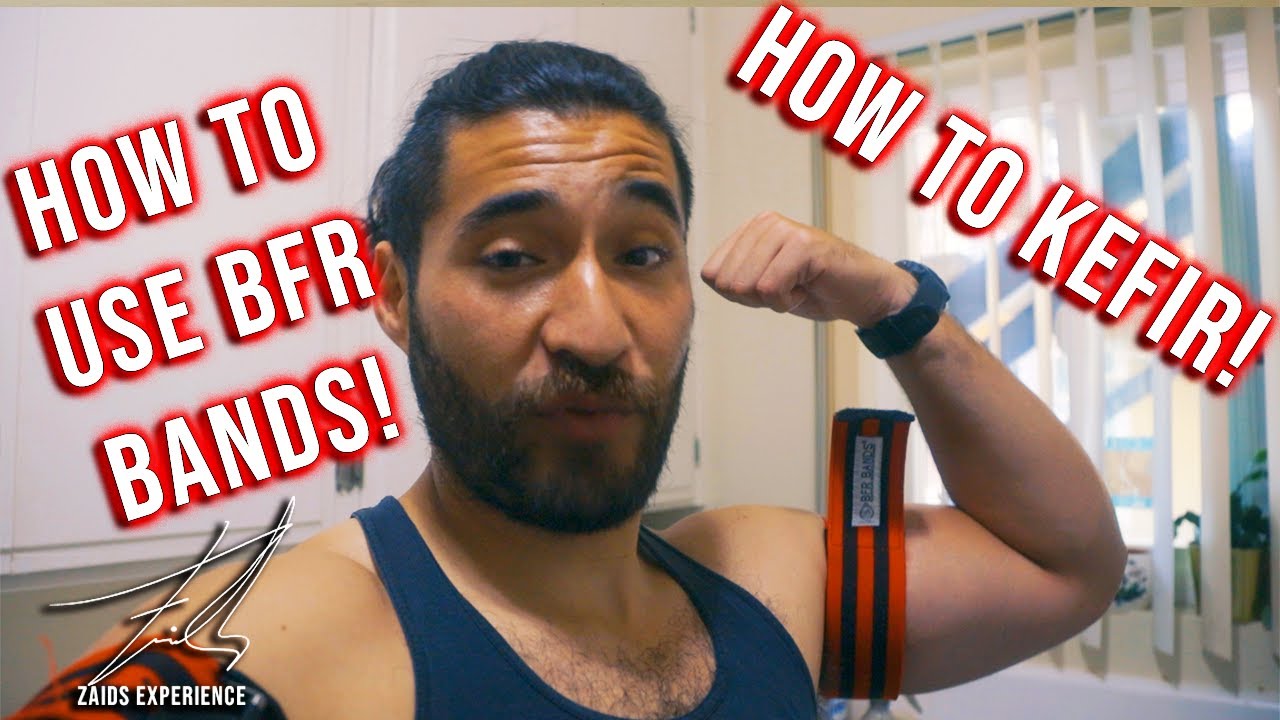How to Make Kefir and Working out With BFR Bands at Home! - YouTube